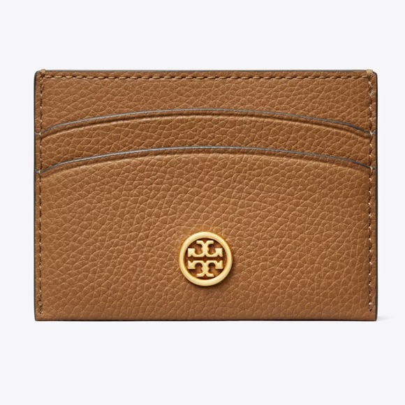Tory Burch | Accessories | Tory Burch Robinson Pebbled Card Case In ...